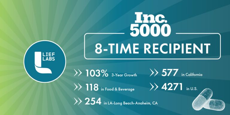 Lief Labs is 8-time Inc. 5000 honoree – Lief Labs