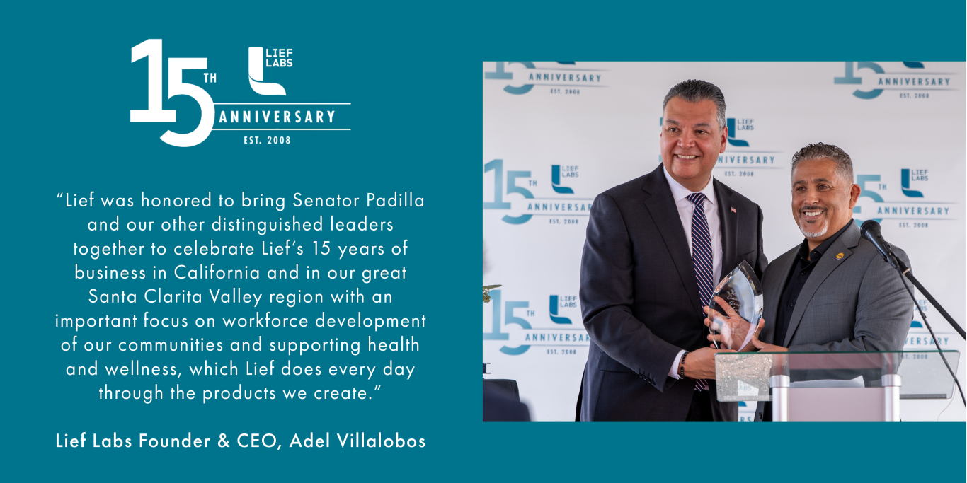 Lief Labs 15-Year Anniversary – Lief Labs